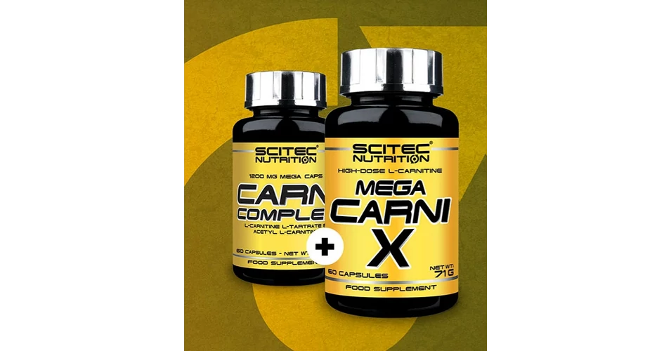 Mega Carni-X 60 kapsz. + Carni Complex 60 kapsz. Scitec Nutrition ...